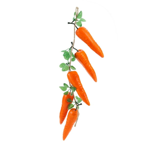 WSTEER Artificial Fake Vegetable fruit string Fake Carrots Lifelike ...