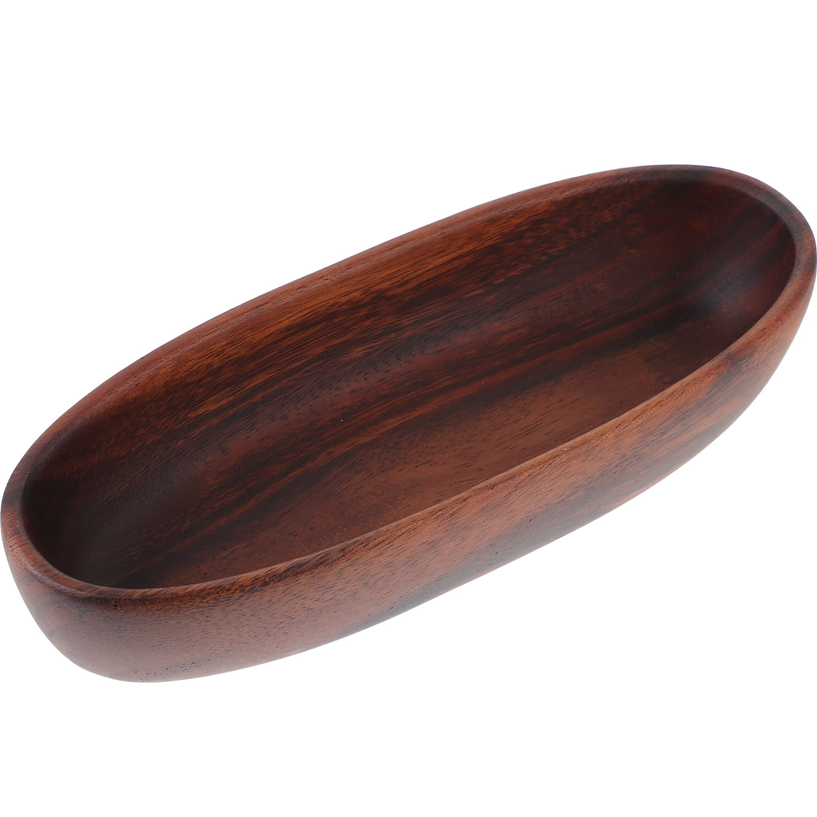 WSTEER Boat Shaped Food Dish Fruits Plate Bread Serving Tray Reusable ...