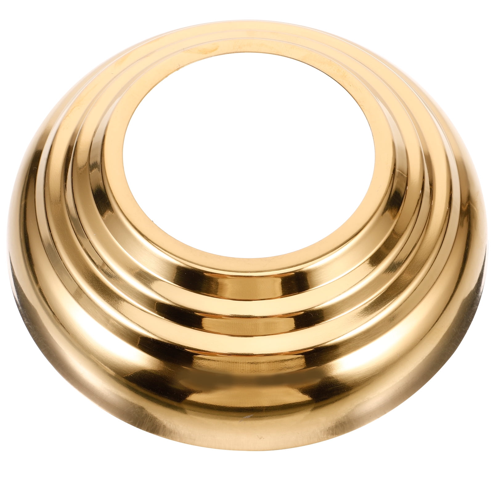 Golden Stainless Steel Flagpole Base for Garden Gazing Ball Stand ...