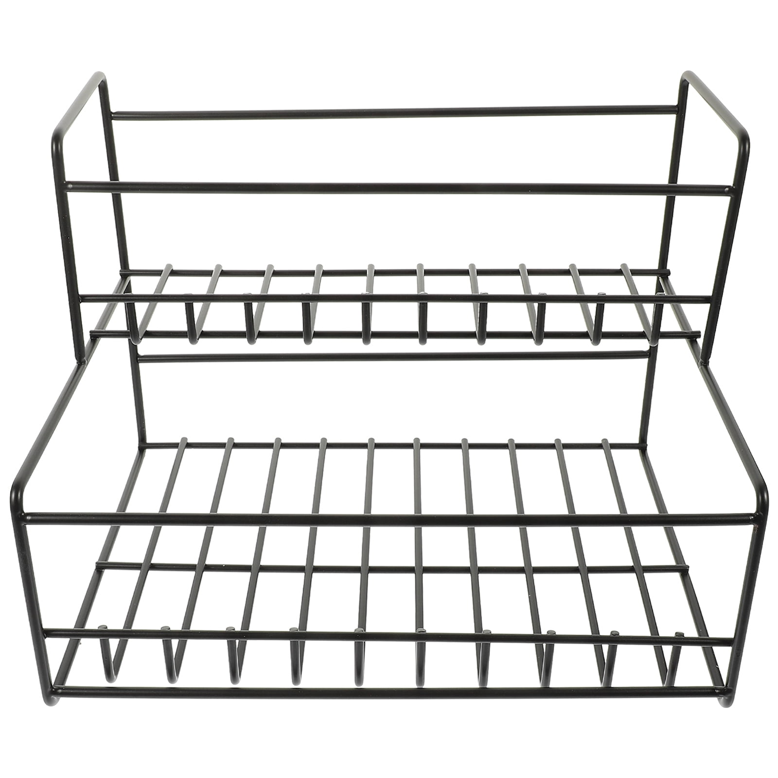 WSTEER Iron Storage Rack Storage Organizer Kitchen Desktop Storage Rack ...