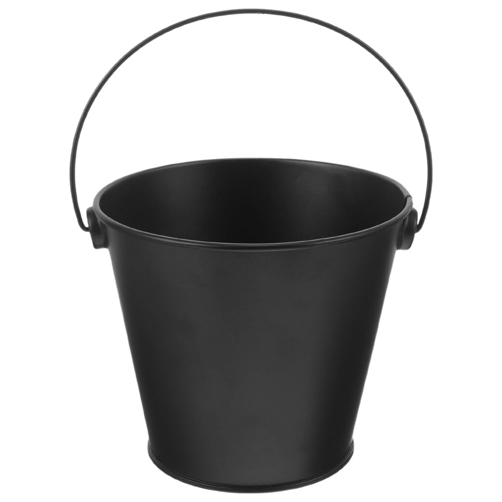 WSTEER Metal Grill Drip Grease Bucket Barbecue Grease Bucket Oil Bucket ...