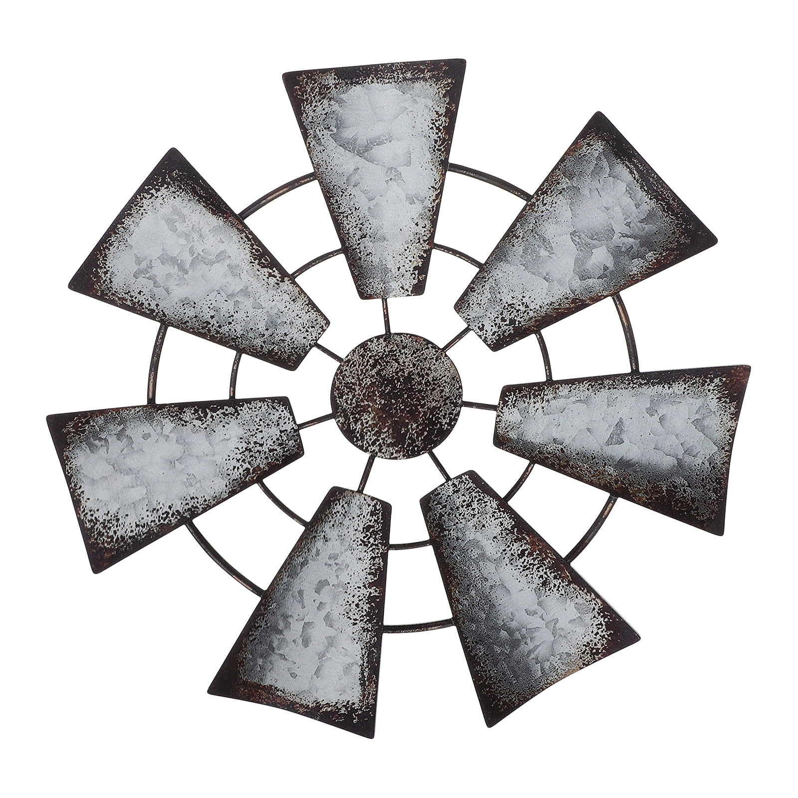 WSTEER Metal Handicraft Wall Windmill Decorative Pendant Iron Windmill ...