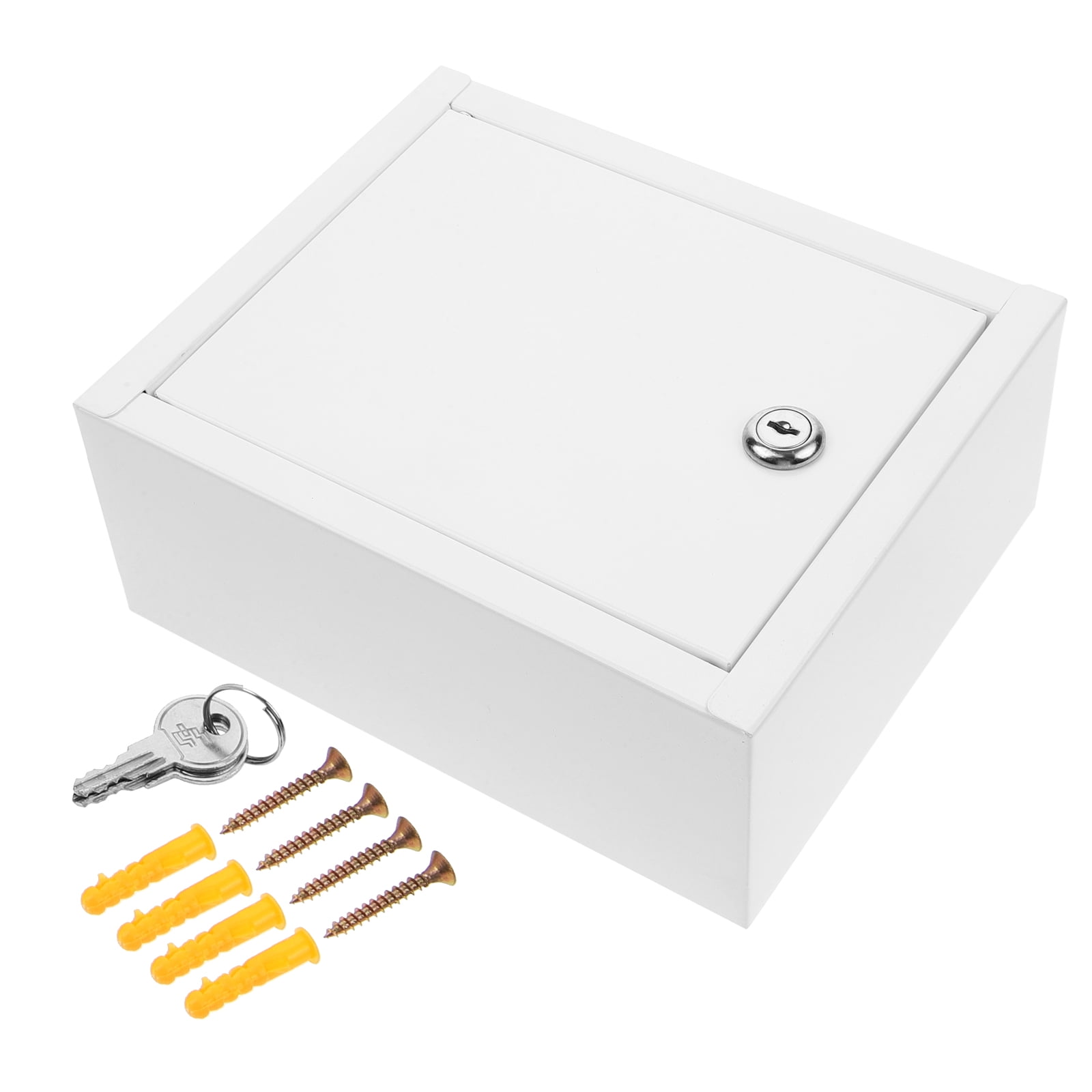 WSTEER Milk Box with Lock Wall Mounted Box Milk Delivery Box Multi-use ...