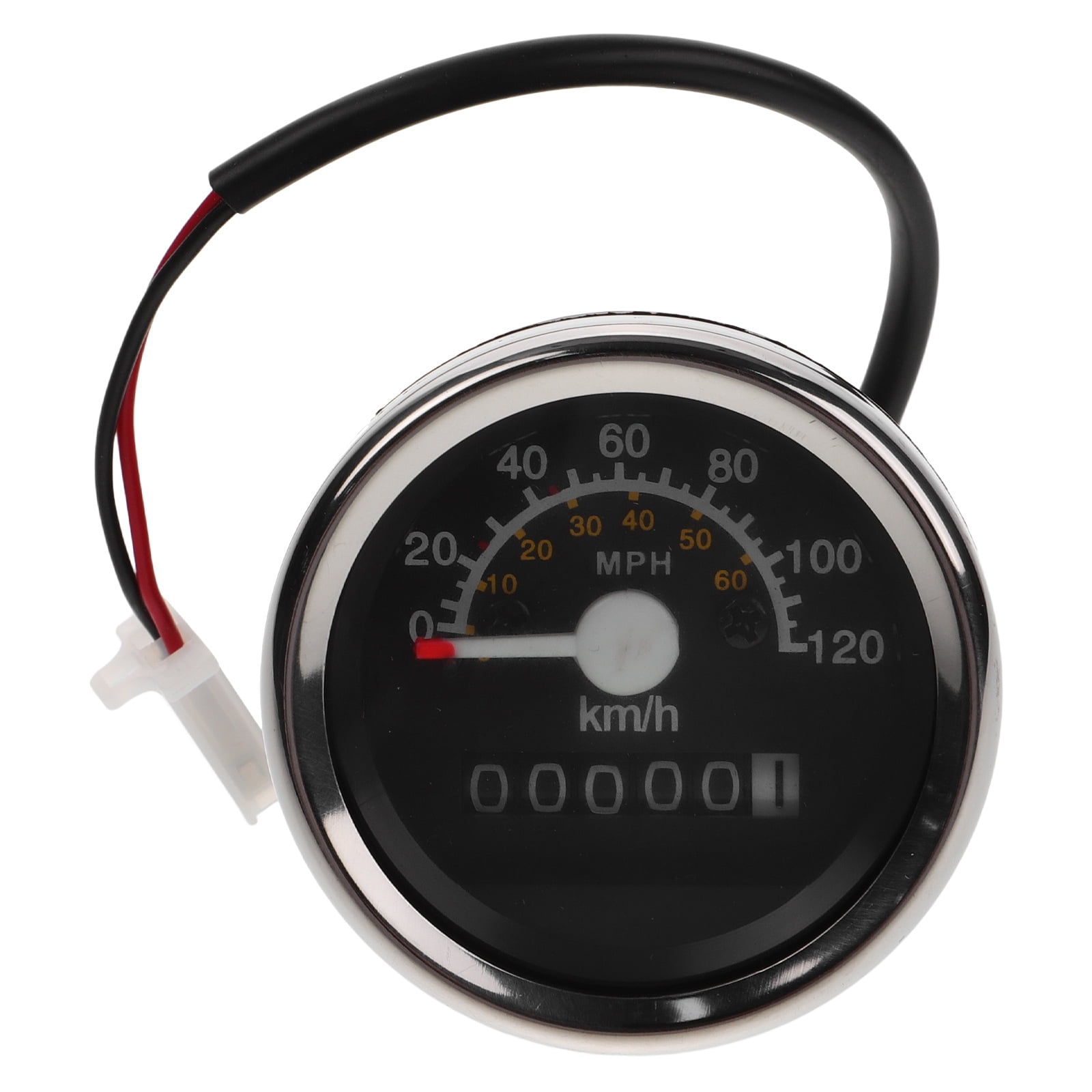 WSTEER Motorcycle Tachometer Motorcycle Instrument Mechanical Kilometer ...