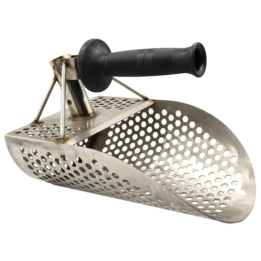 WSTEER Sand Beach Scoop Soil Sifter Stainless Steel Sand Scoop for ...