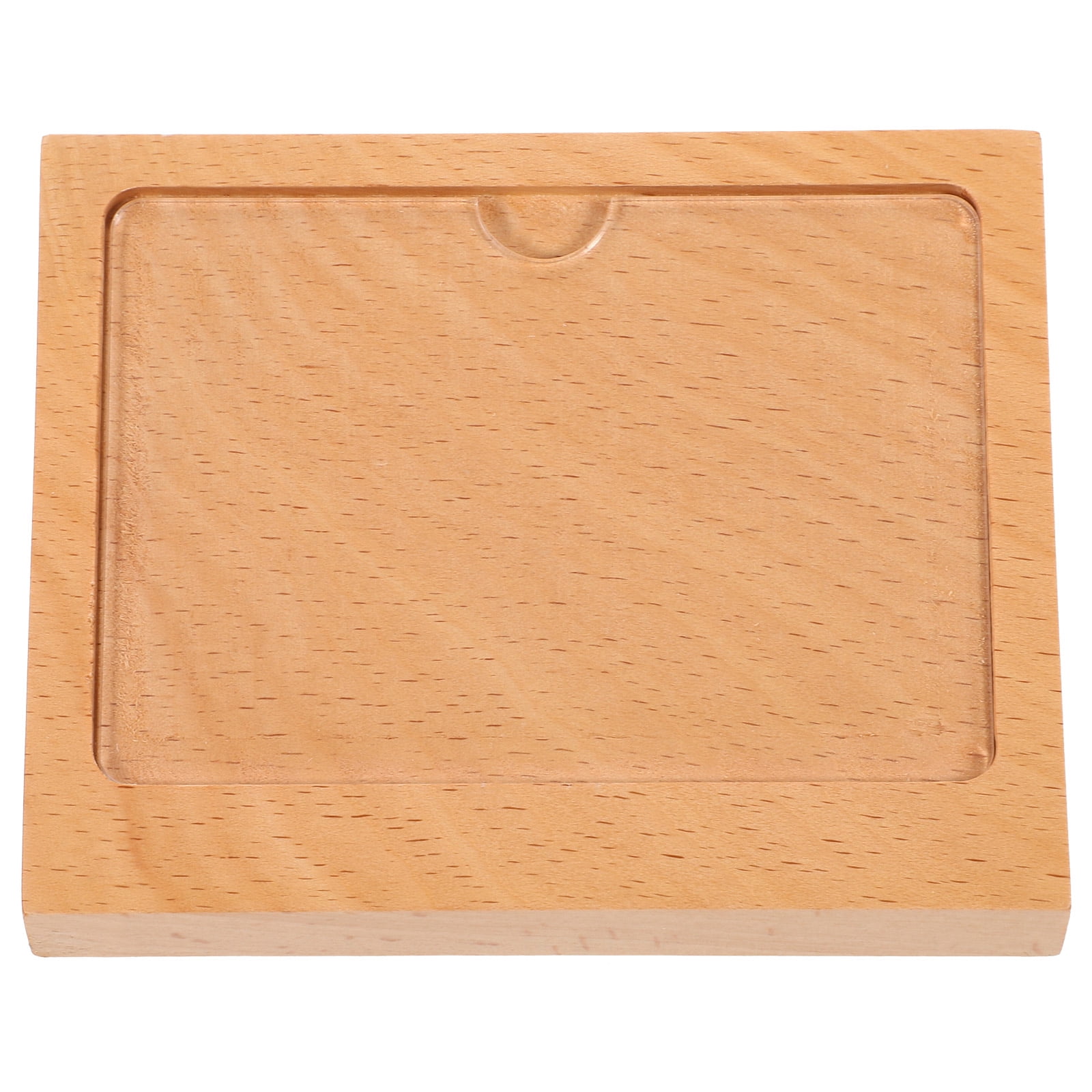 WSTEER Sign Holder Wooden Display Stand Price Tag Holder Brochure ...