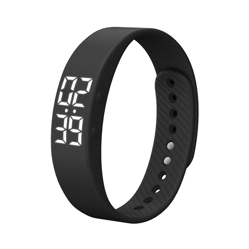 WSTEER T5S Bracelet Watch with Vibrating Realtime Showing Waterproof ...