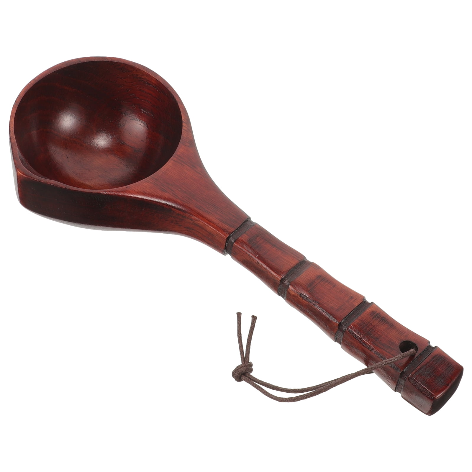 WSTEER Wooden Ladle Water Scoop Sauna Bath Water Ladle Water Dipper ...