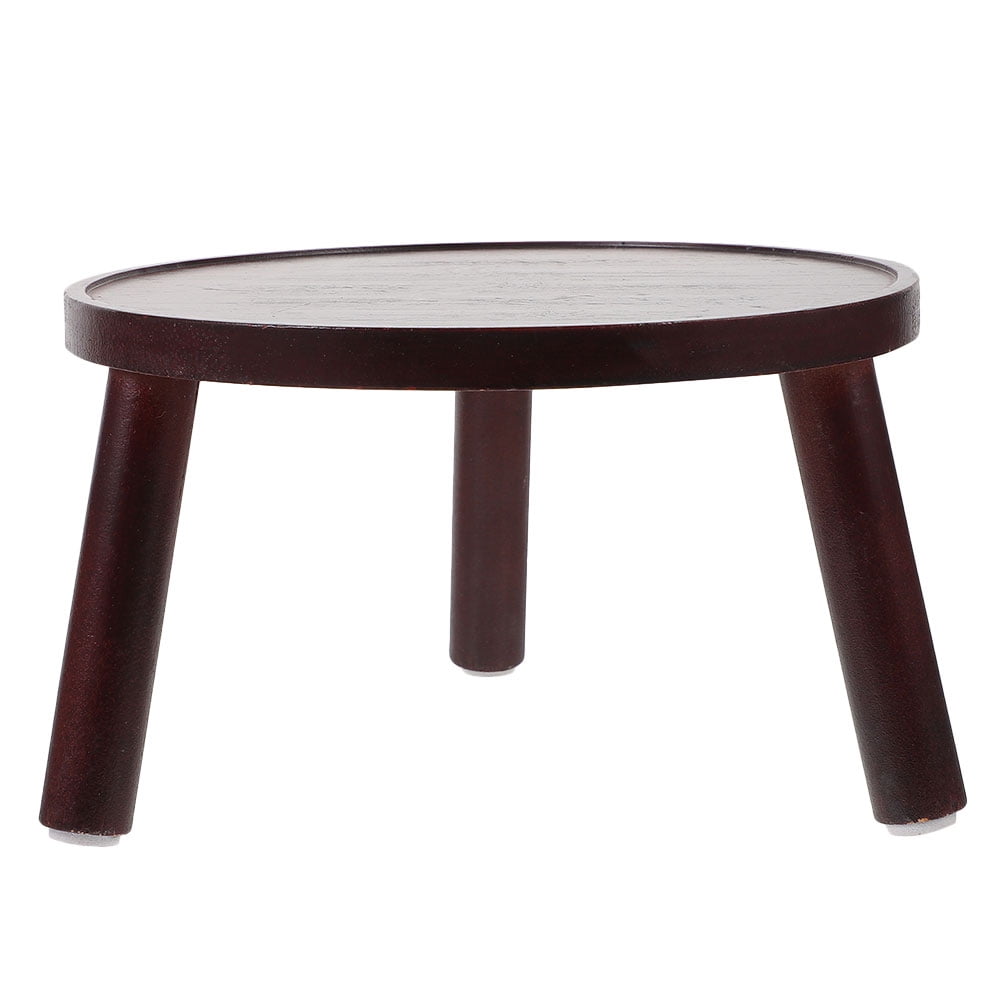 WSTEER Wooden Plant Stand Wooden Potted Plant Riser Household Planter ...