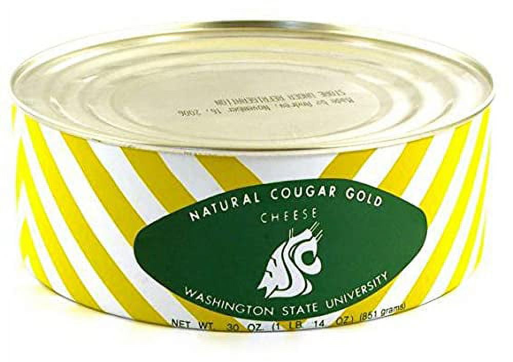 WSU Creamery Cougar Gold Creamy Cheddar Cheese 30oz Can - Walmart.com