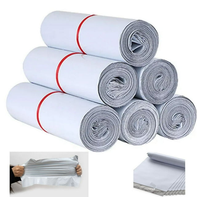 WSYW 100Pack Poly Mailers Shipping Envelopes Self Sealing Plastic ...
