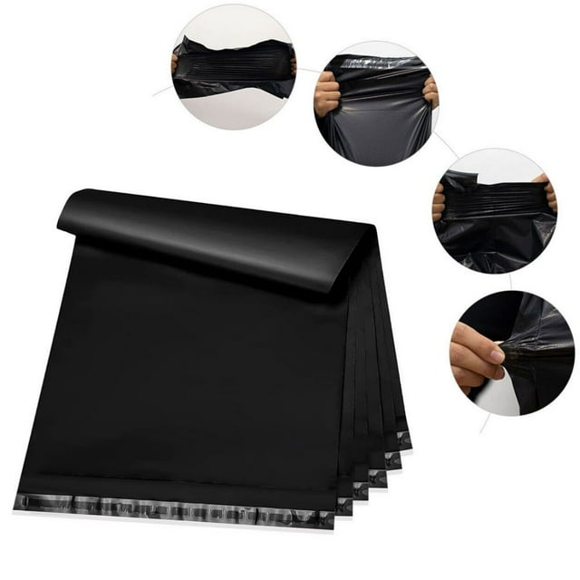WSYW 100pcs 3Mil Poly Mailers Shipping Envelopes Self Sealing Plastic ...