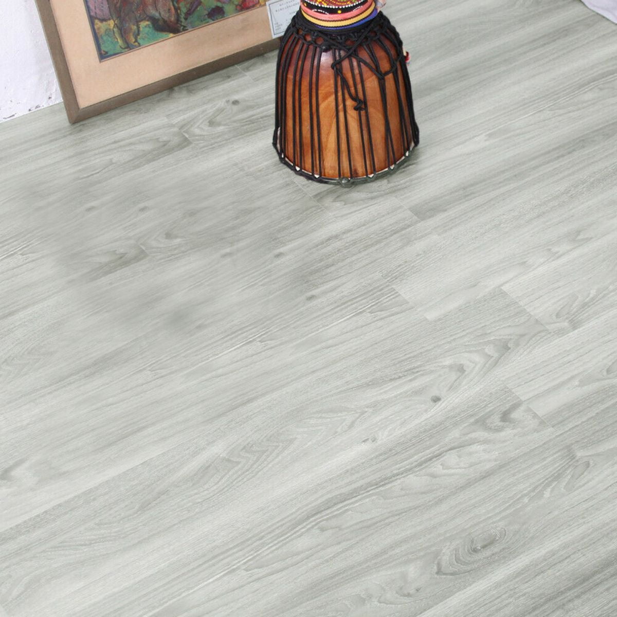 WSYW Self-Adhesive Hardwood 36Pcs 54 Sq.ft PVC Vinyl Flooring Planks ...