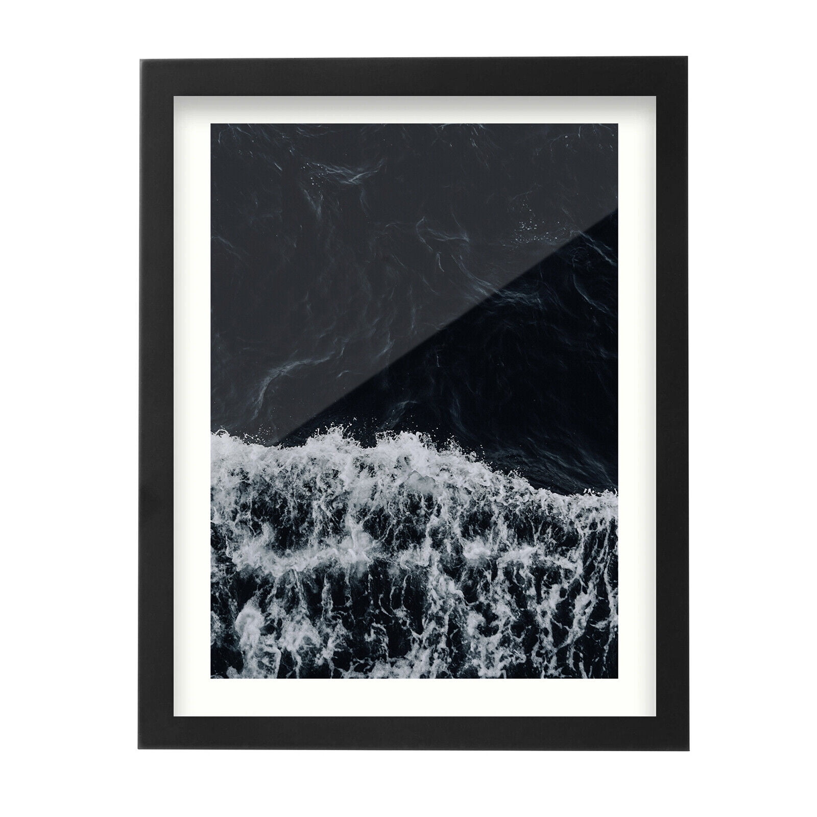 WSYW 4 x 6 in Wood Photo Frame Set Wall Mount Tabletop Poster Display ...