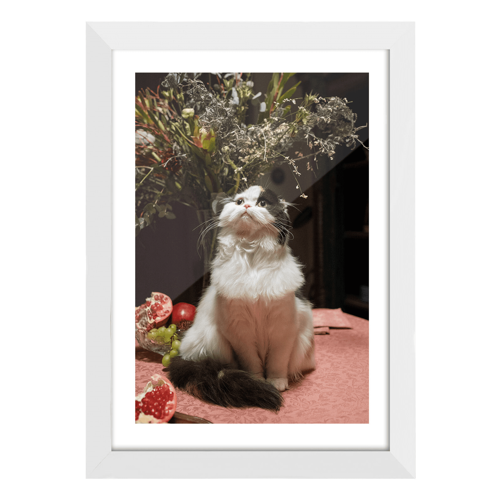 WSYW 8 x 10 in Wood Photo Frame Set Wall Mount Tabletop Poster Display ...