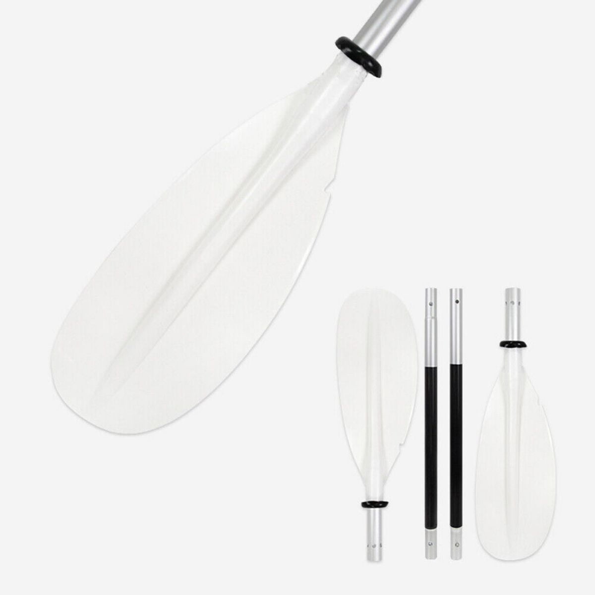 WSYW Aluminum Kayak Canoe Paddle 87inch Double-Ended Detachable Canoe ...