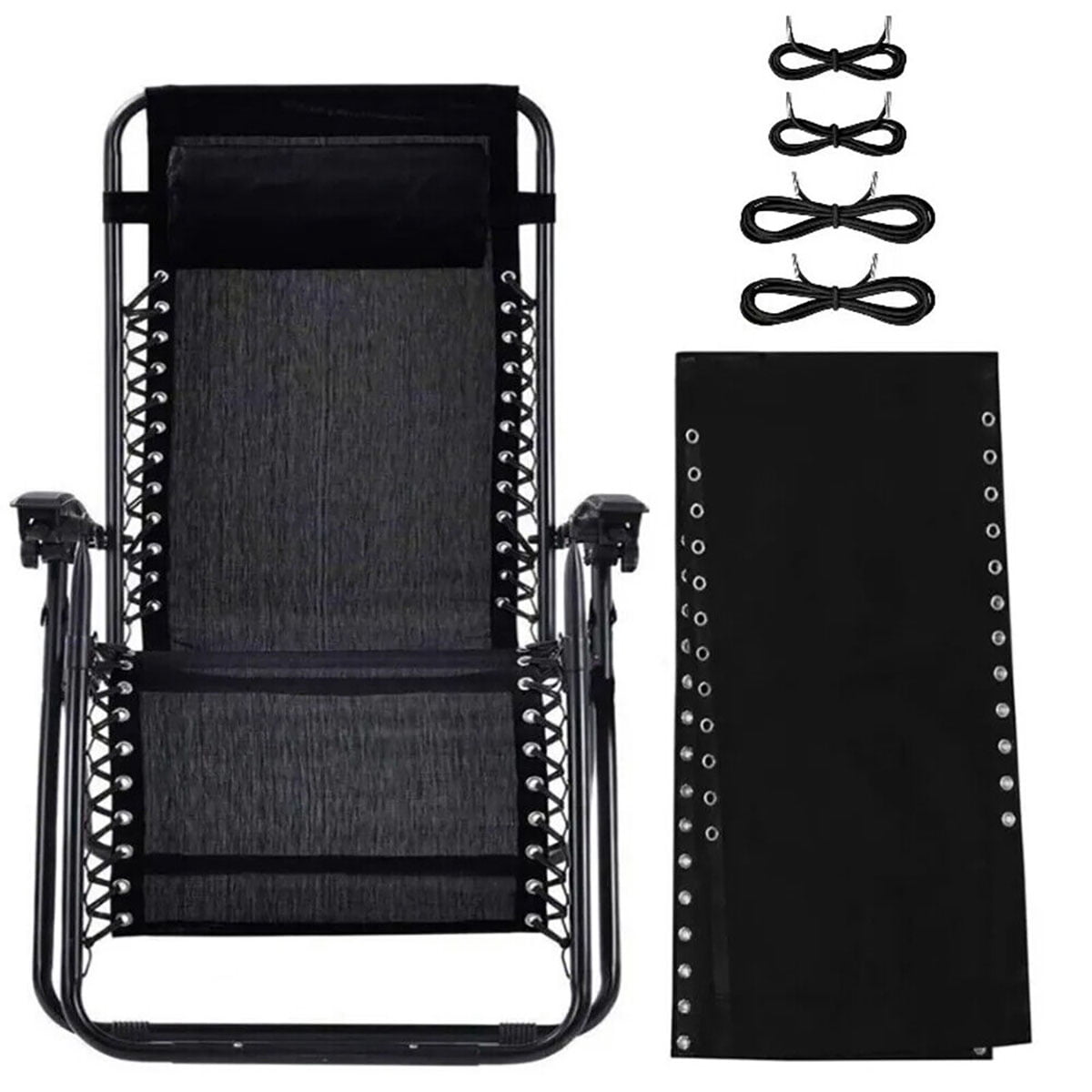 WSYW Deck Chair Replacement Fabric for Beach Patio Lounge Recliner ...