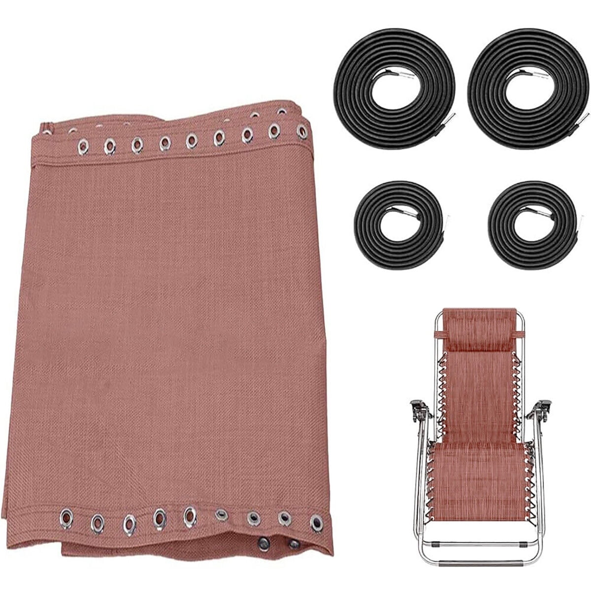 WSYW Deck Chair Replacement Fabric for Beach Patio Lounge Recliner ...