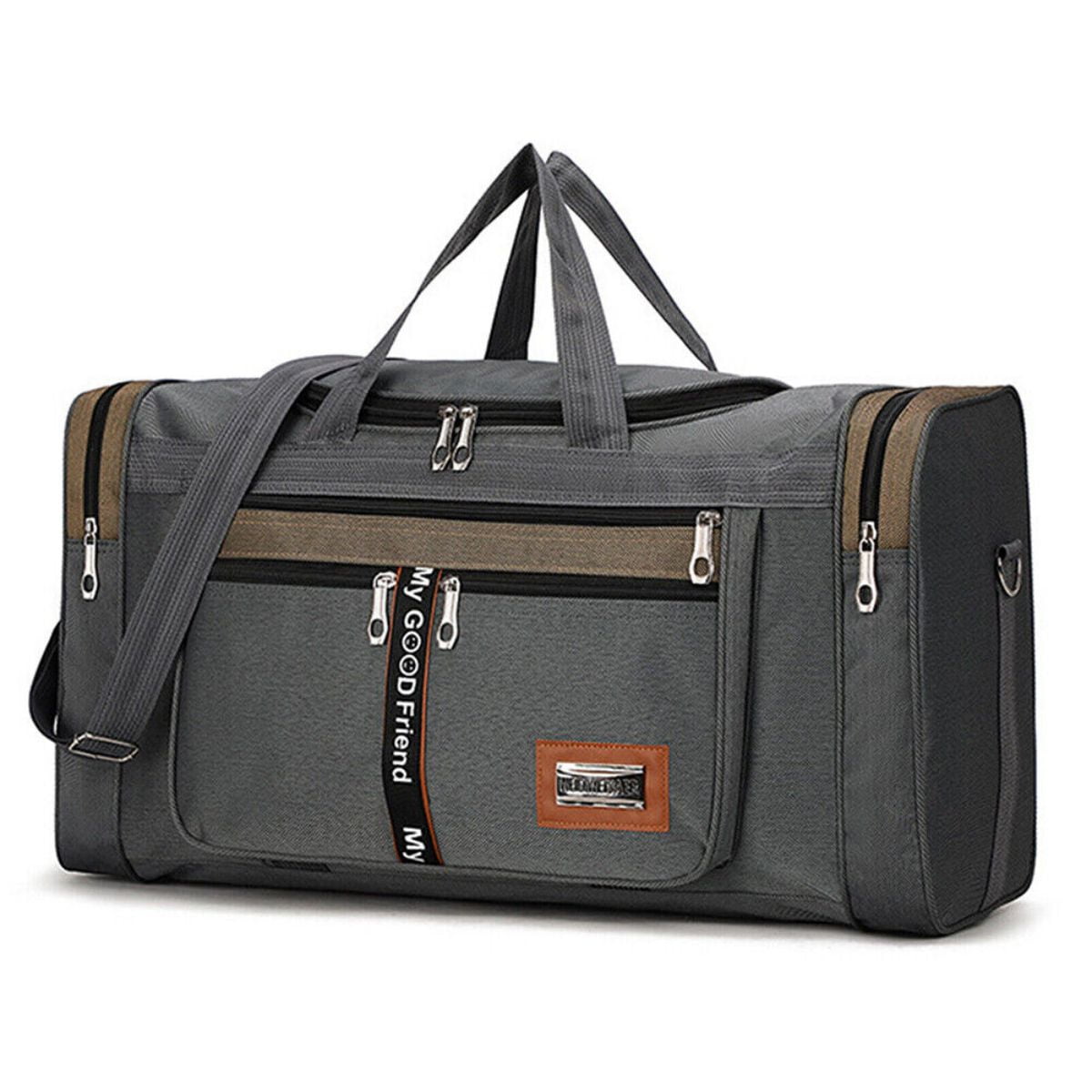 WSYW Oxford Duffel Bag Crossbody Travel Tote Weekend Luggage Bag ...