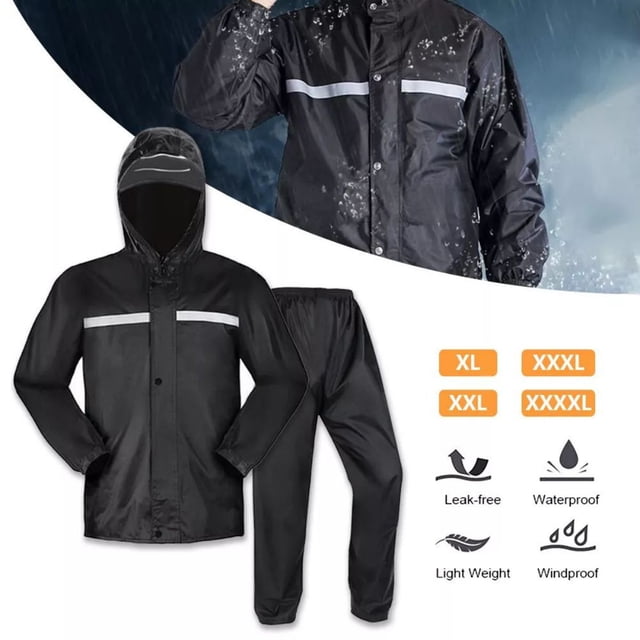 WSYW Rain Suit Jacket Trouser Suit Raincoat for Men & Women Outdoor ...