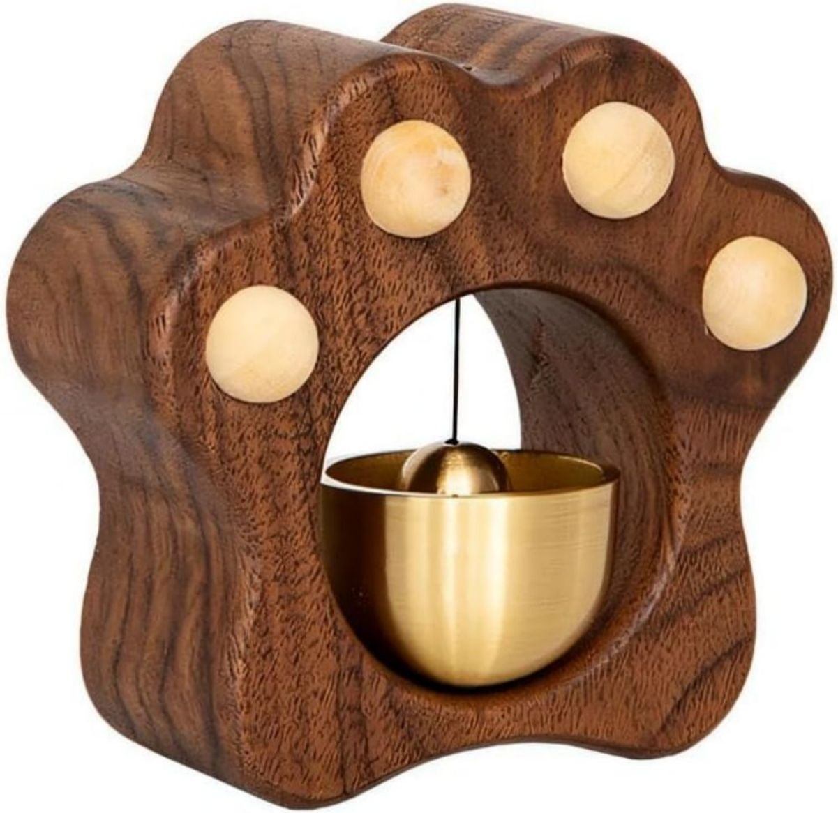 WSYW Shopkeepers Bell for Door Opening, Magnetic Attached Wood Doorbell ...