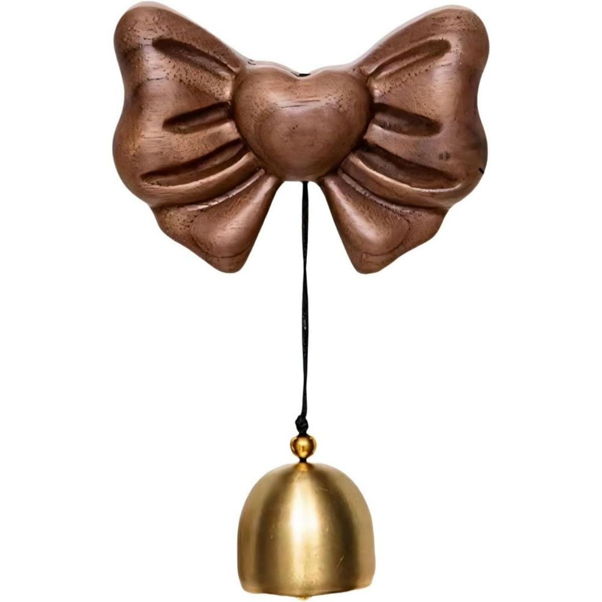 WSYW Shopkeepers Bell - Magnetic Attached Wood Doorbell for Door ...