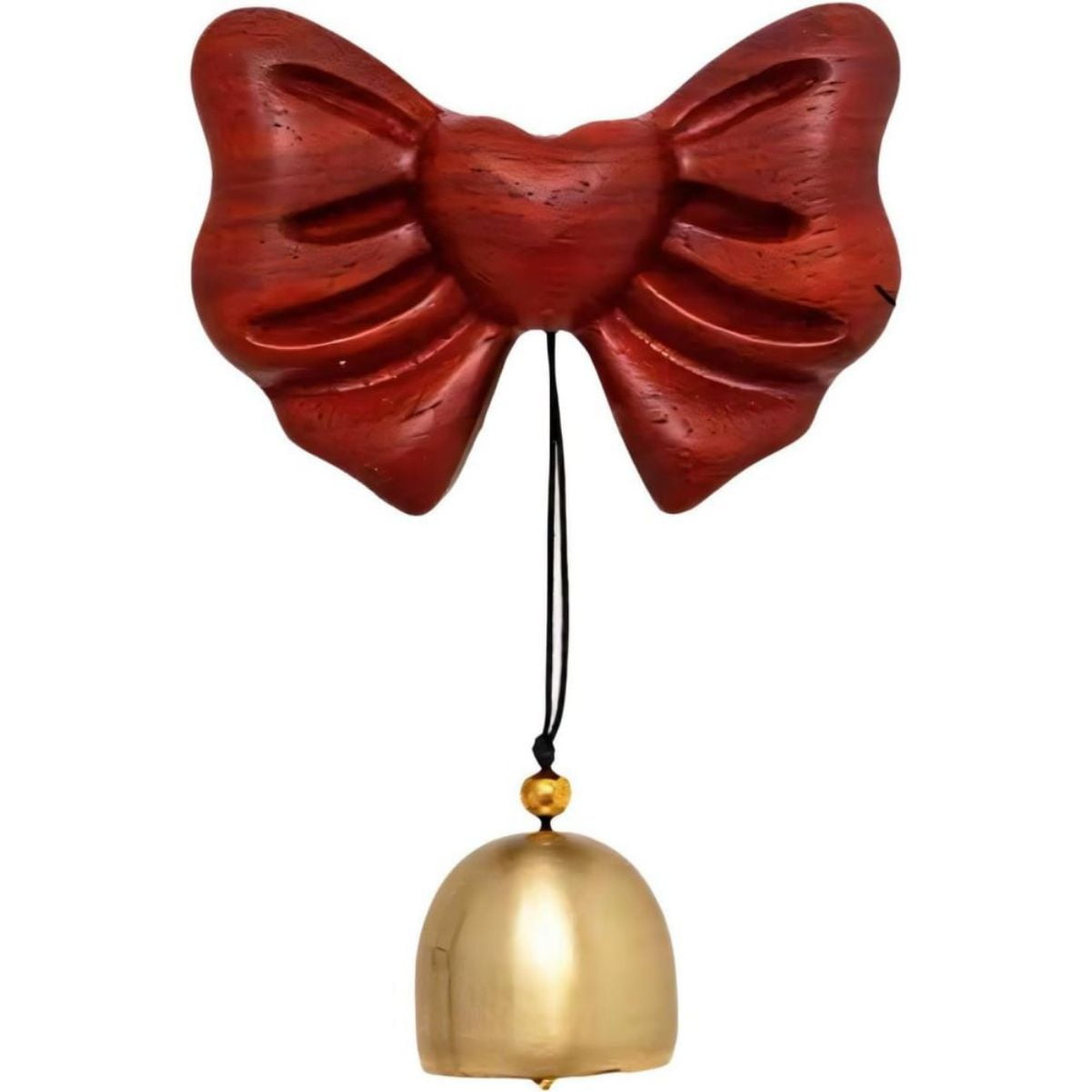 WSYW Shopkeepers Bell - Magnetic Attached Wood Doorbell for Door ...