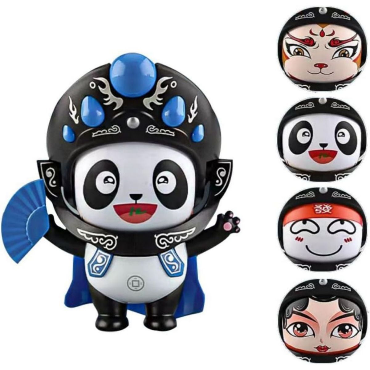 WSYW Sichuan Opera Face Changing Doll, Peking Figurine Cute Panda ...