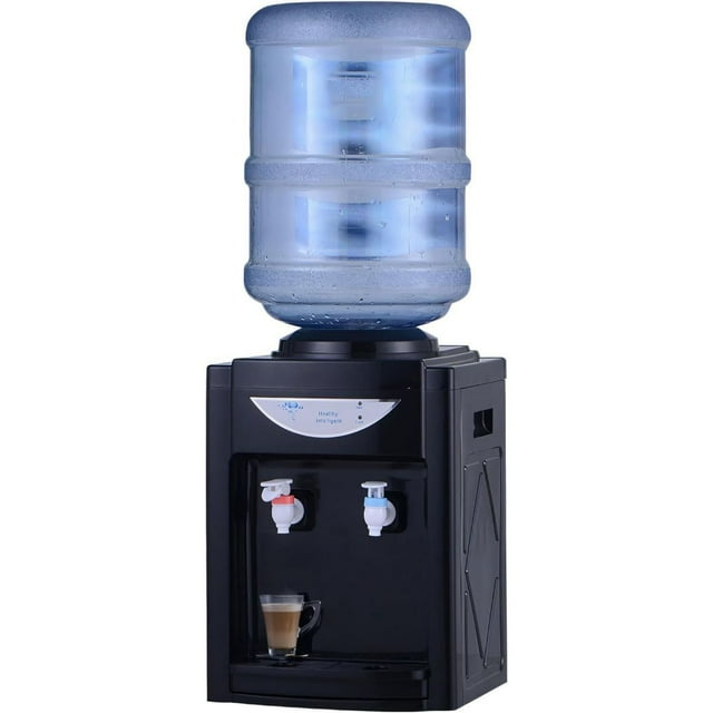 WSYW Top Loading Countertop Water Cooler Dispenser with Child Safety ...