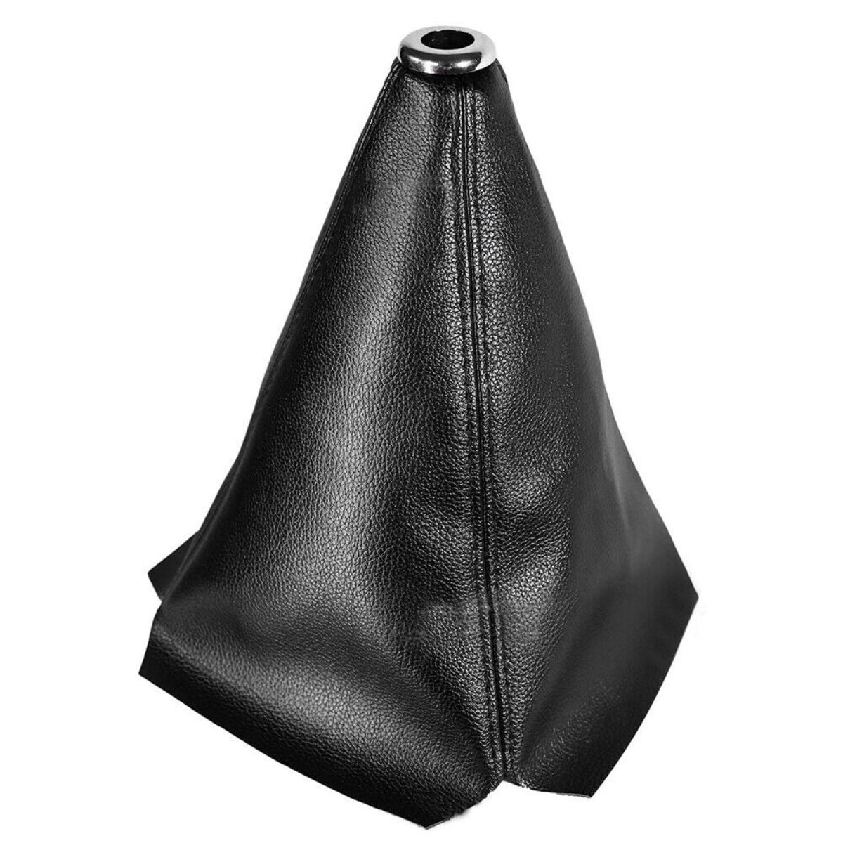 WSYW Universal Shift Knob Shifter Boot Cover With Stitches PVC Leather ...