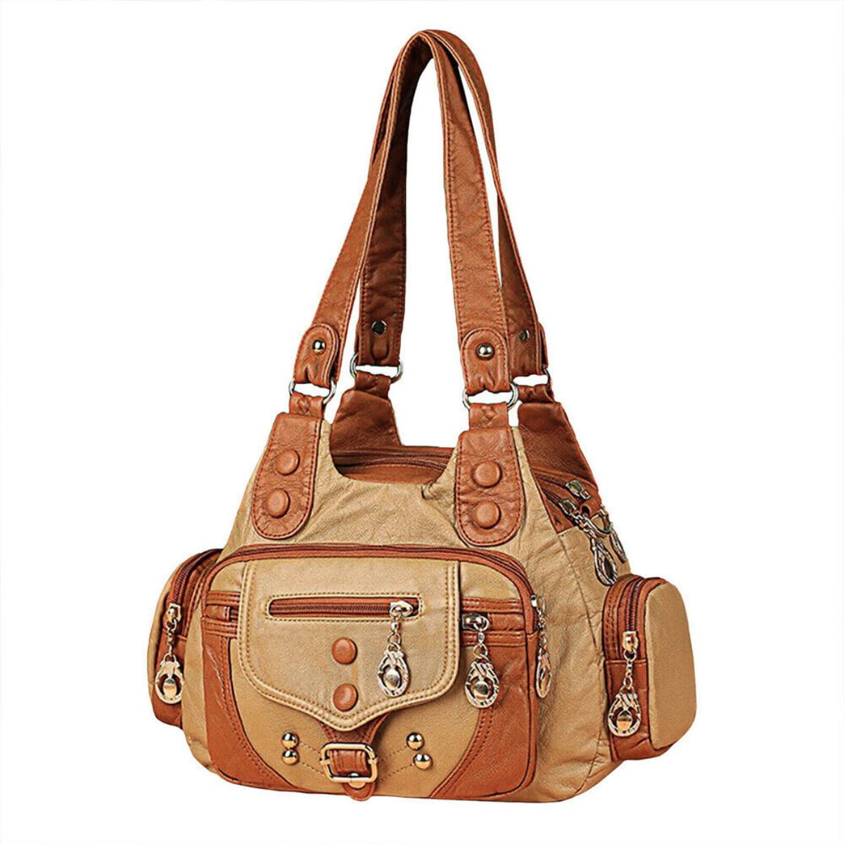 WSYW Women Handbag Lady Shoulder Bags Tote Purse Leather Messenger Hobo ...