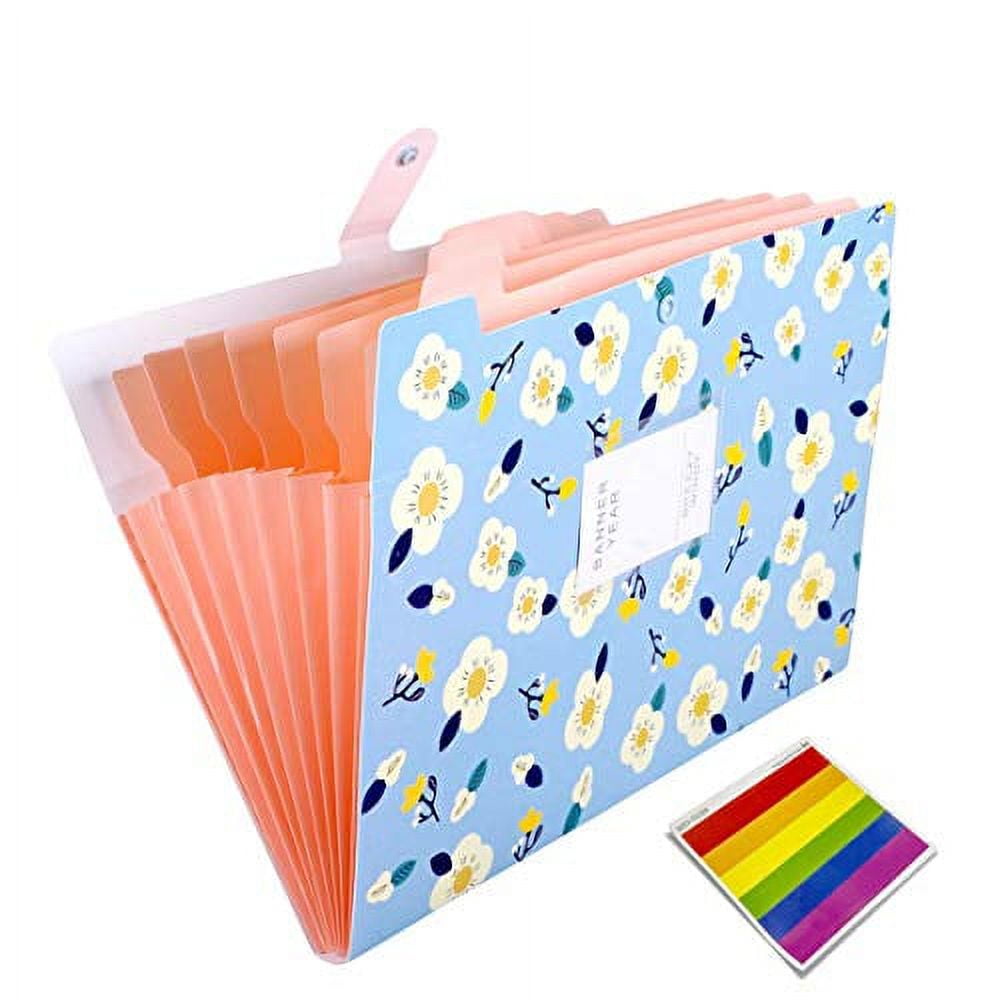 WSYhomie Expanding Files Folder 8 Pockets A4 Accordion File Organizer ...
