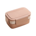 WSZZL 1500ml Leakproof Microwaveable Bento Lunch Box with Multi ...