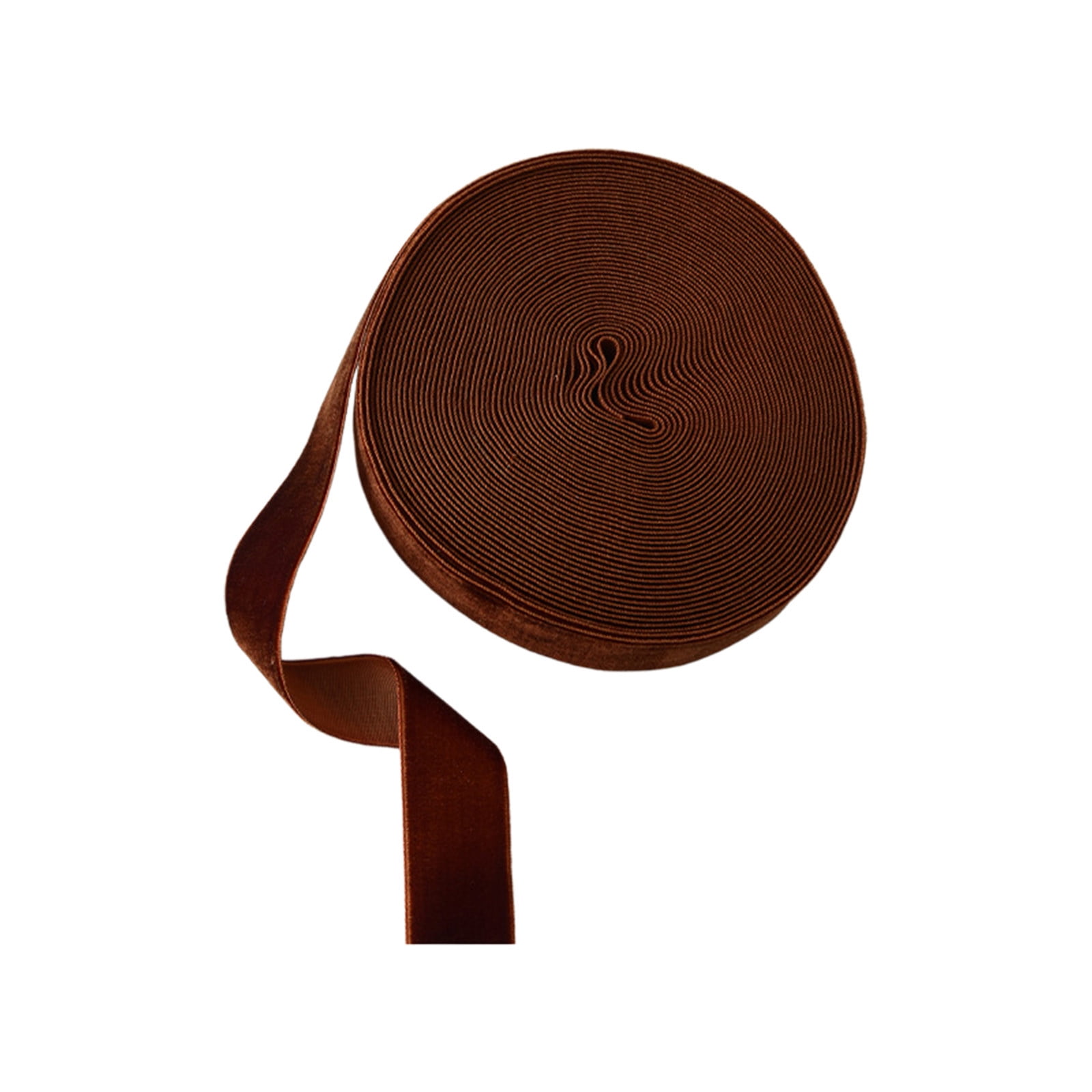WSZZL Christmas Velvet Decorative Ribbon, Luxurious Flock Material ...