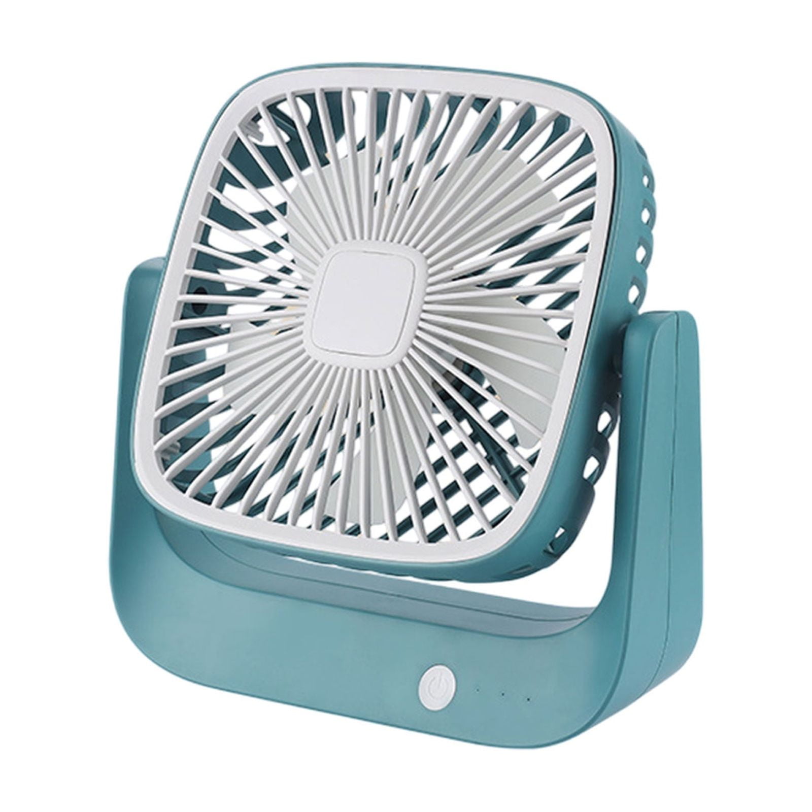 WSZZL Compact USB Fan, Portable Mini Desk Fan, Low Noise, 3 Speed ...
