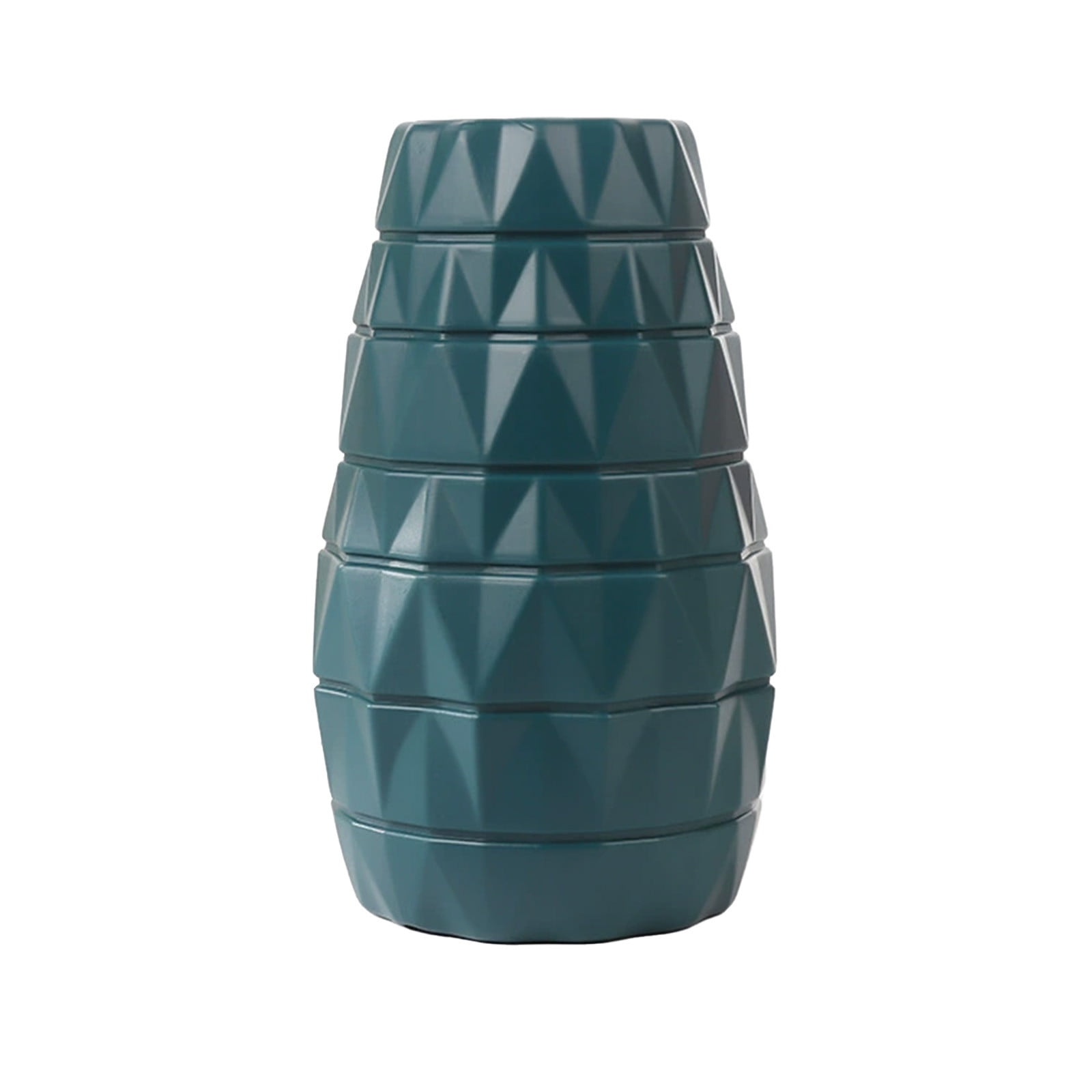 WSZZL Decorative Plastic Vase for Home Interior Design, Glazed Finish ...