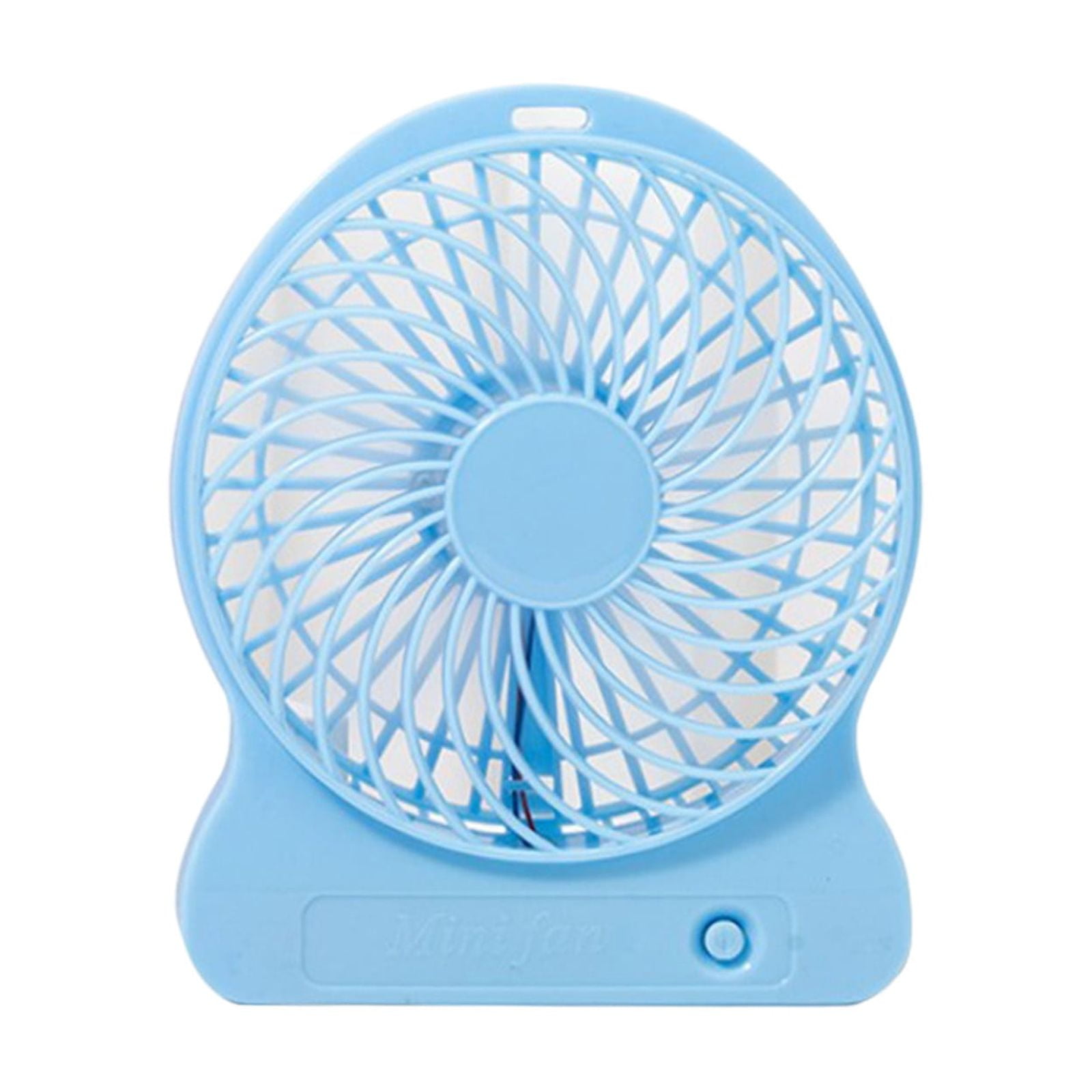 WSZZL Desktop USB Charging Fan, Portable Small Table Fan, Three-Speed ...