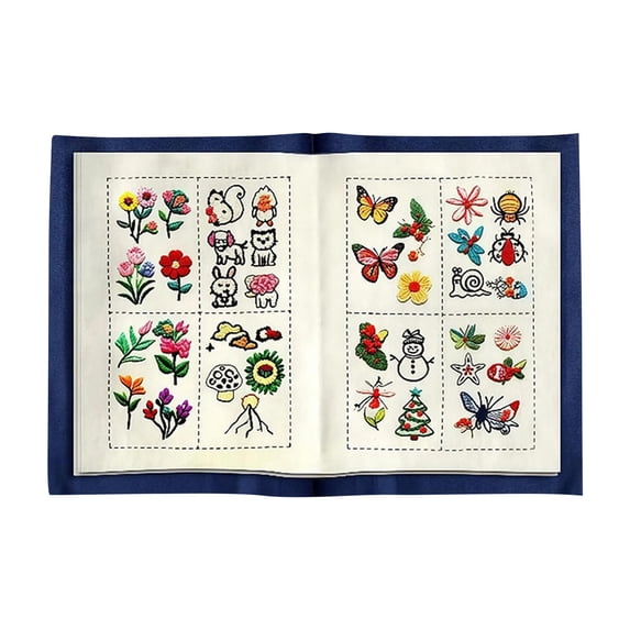 WSZZL Embroidery Set, Complete Guide with 24 Threads, Needles, Frame ...