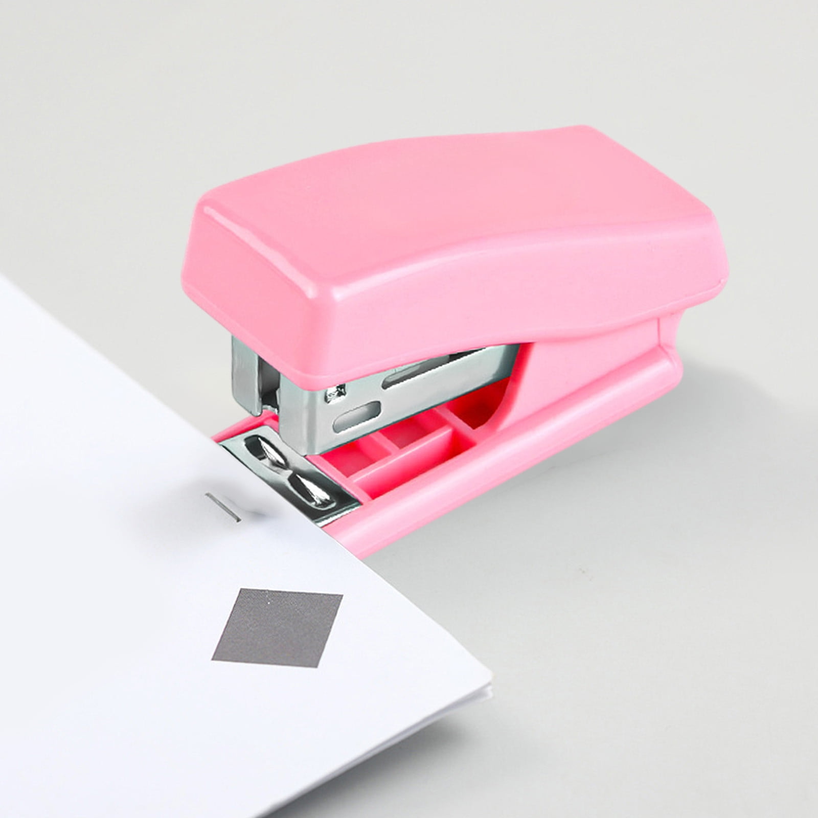 WSZZL Mini Stapler for Office Daily Use, Compact Metal Stapler with 50 ...