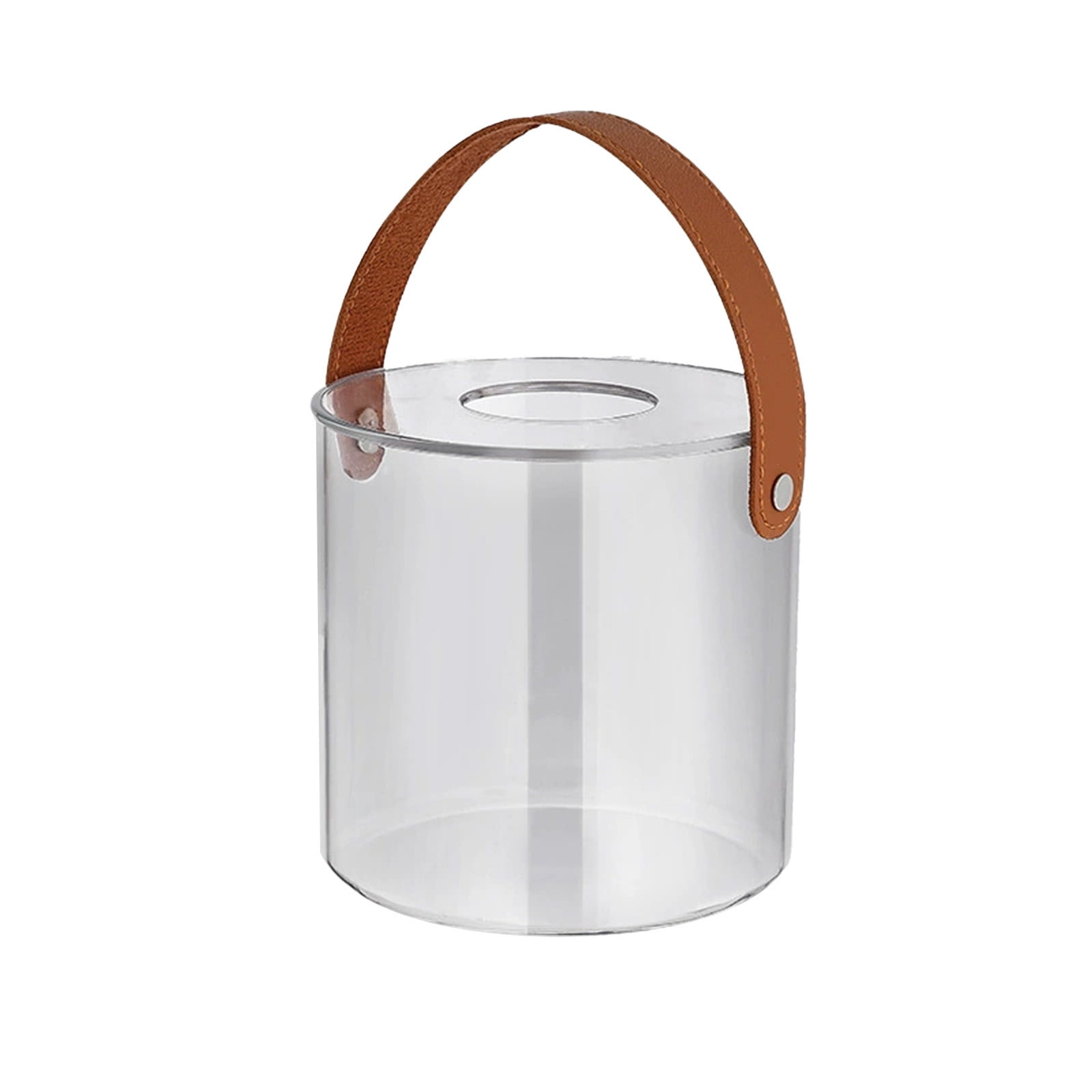 WSZZL Plastic Ice Bucket, Champagne Cooler, Portable Storage Bucket ...
