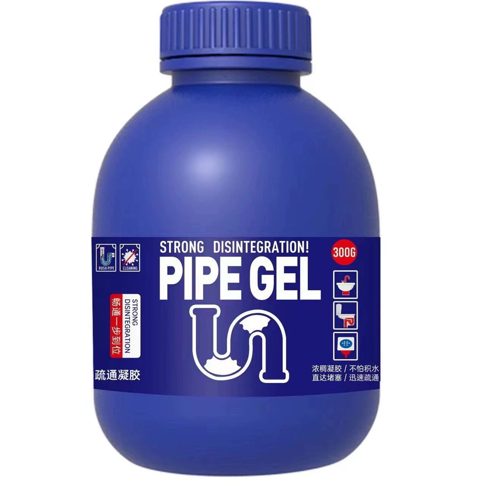 WSZZL Powerful Drain Cleaner, 10.15oz Capacity, Fast-Acting Formula ...