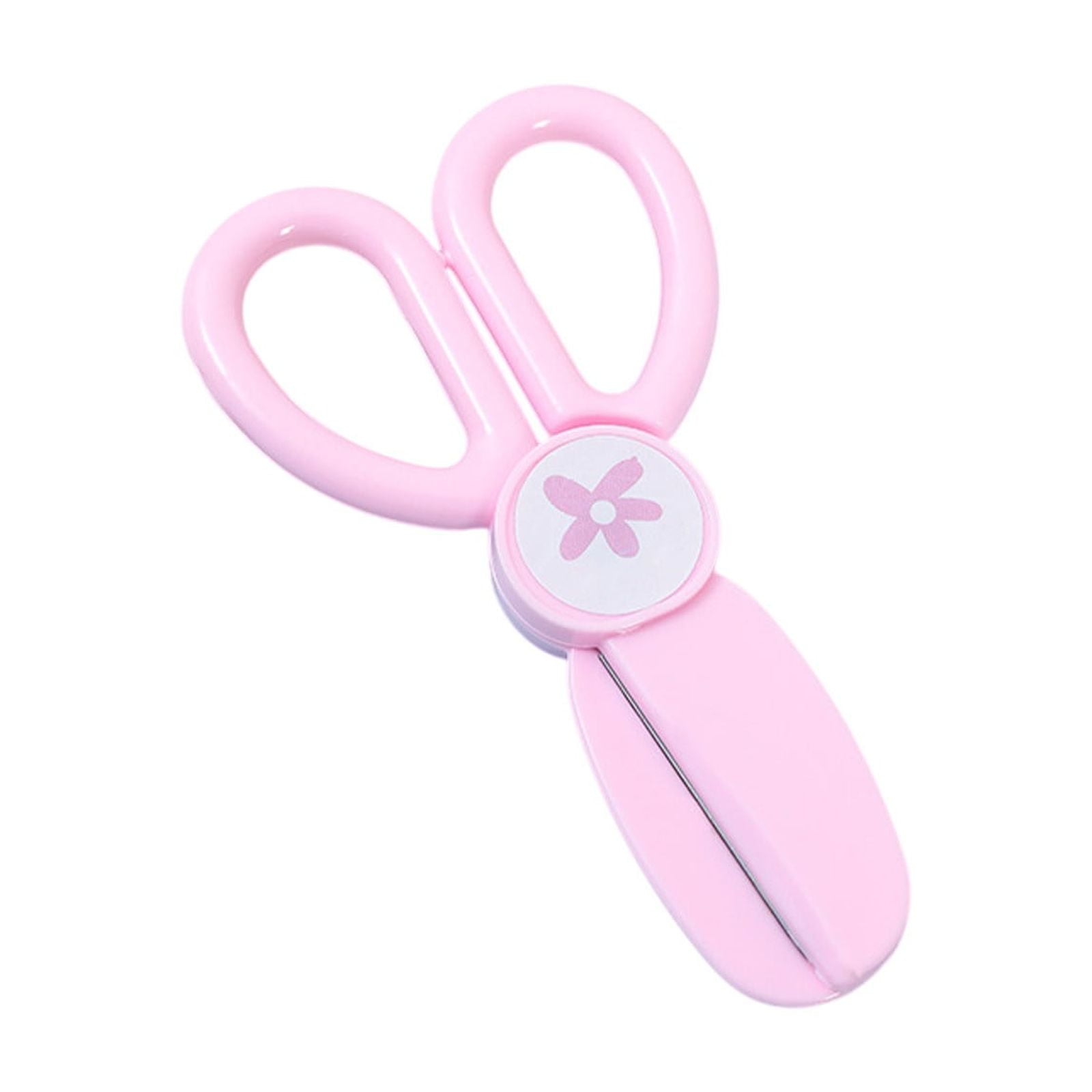 WSZZL Safe Scissors, Non-Injury Design, Ergonomic Handle, Rounded Tip, Perfect for Crafting ...