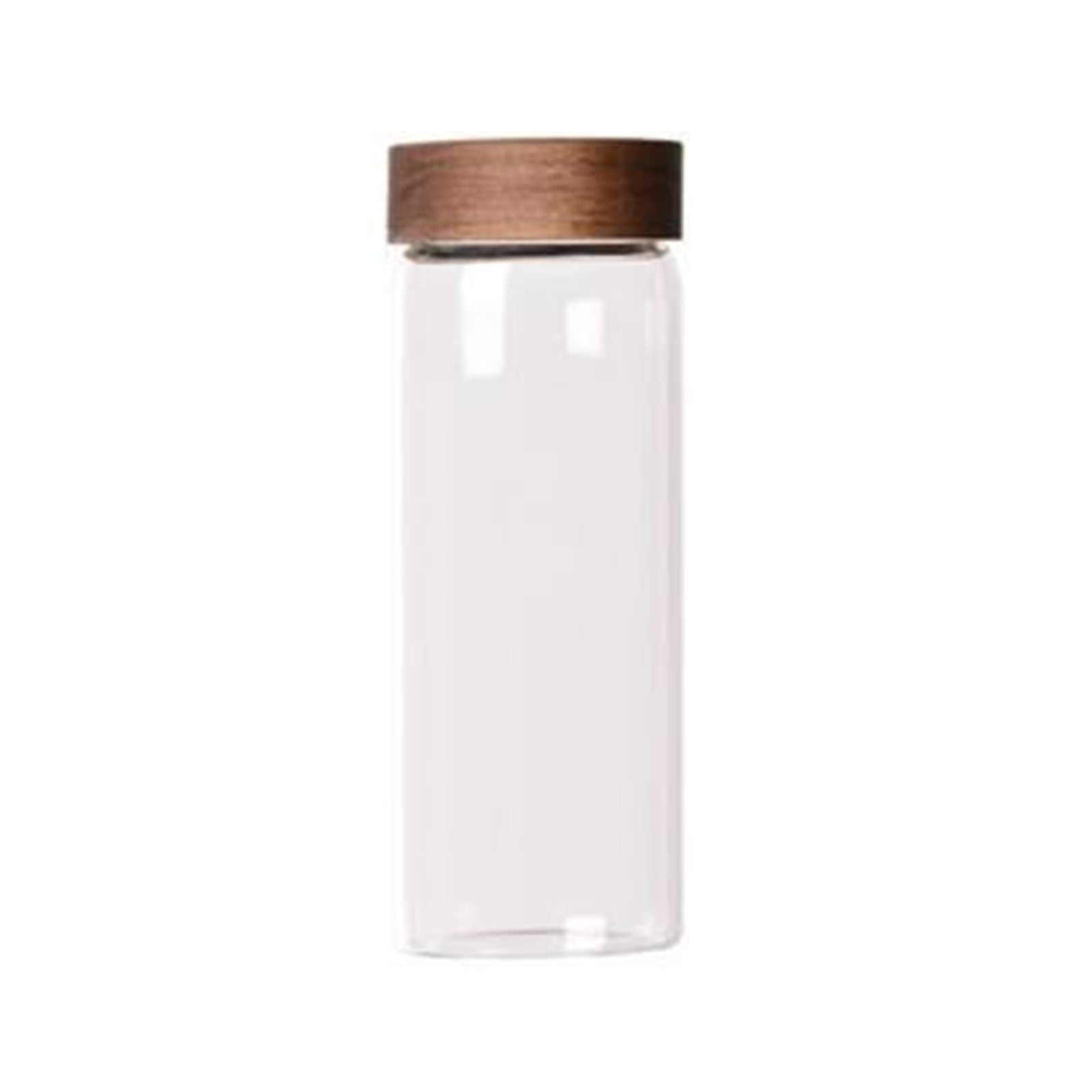 WSZZL Transparent Glass Storage Canister, Airtight Sealing Jar, Multi ...