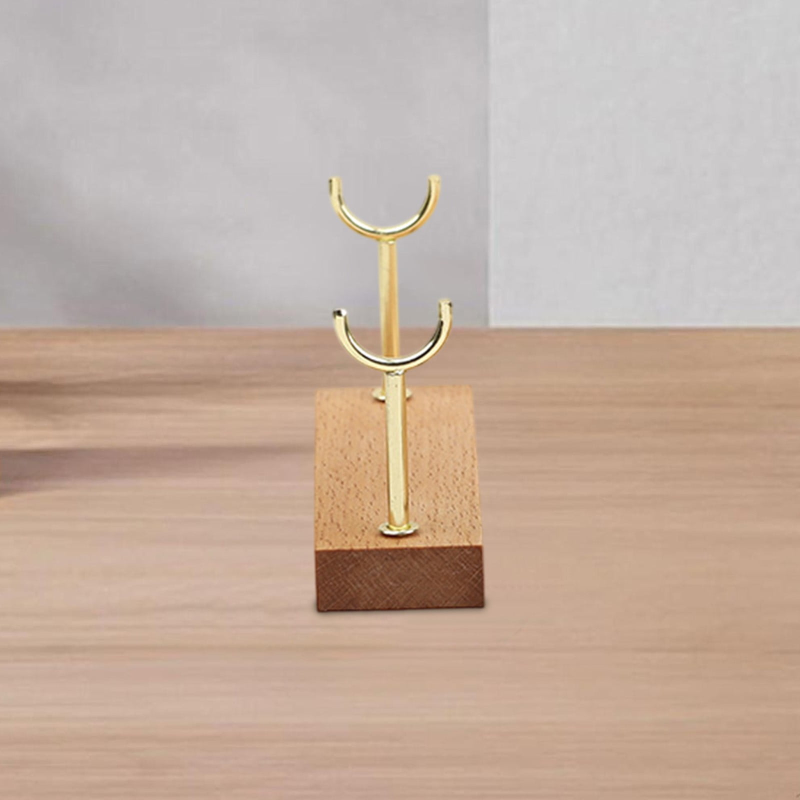 WSZZL Wood Display Stand for Bracelets and Jewelry with Double Fork ...