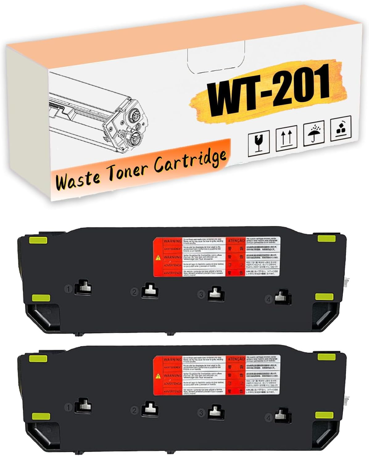 WT-201 WT201 FM0-0015-020 Waste Toner Box, Compatible for Canon ...
