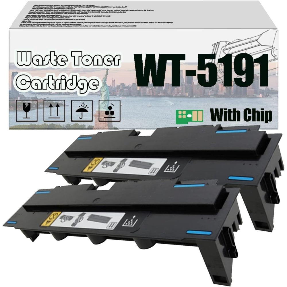 WT-5191 WT5191 Waste Toner Box, Compatible for Kyocera TASKalfa 406ci ...