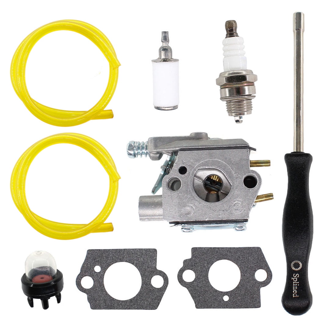 WT-629 Carburetor Carb Kit for Craftsman 530071638 Poulan WT3100 Weed ...