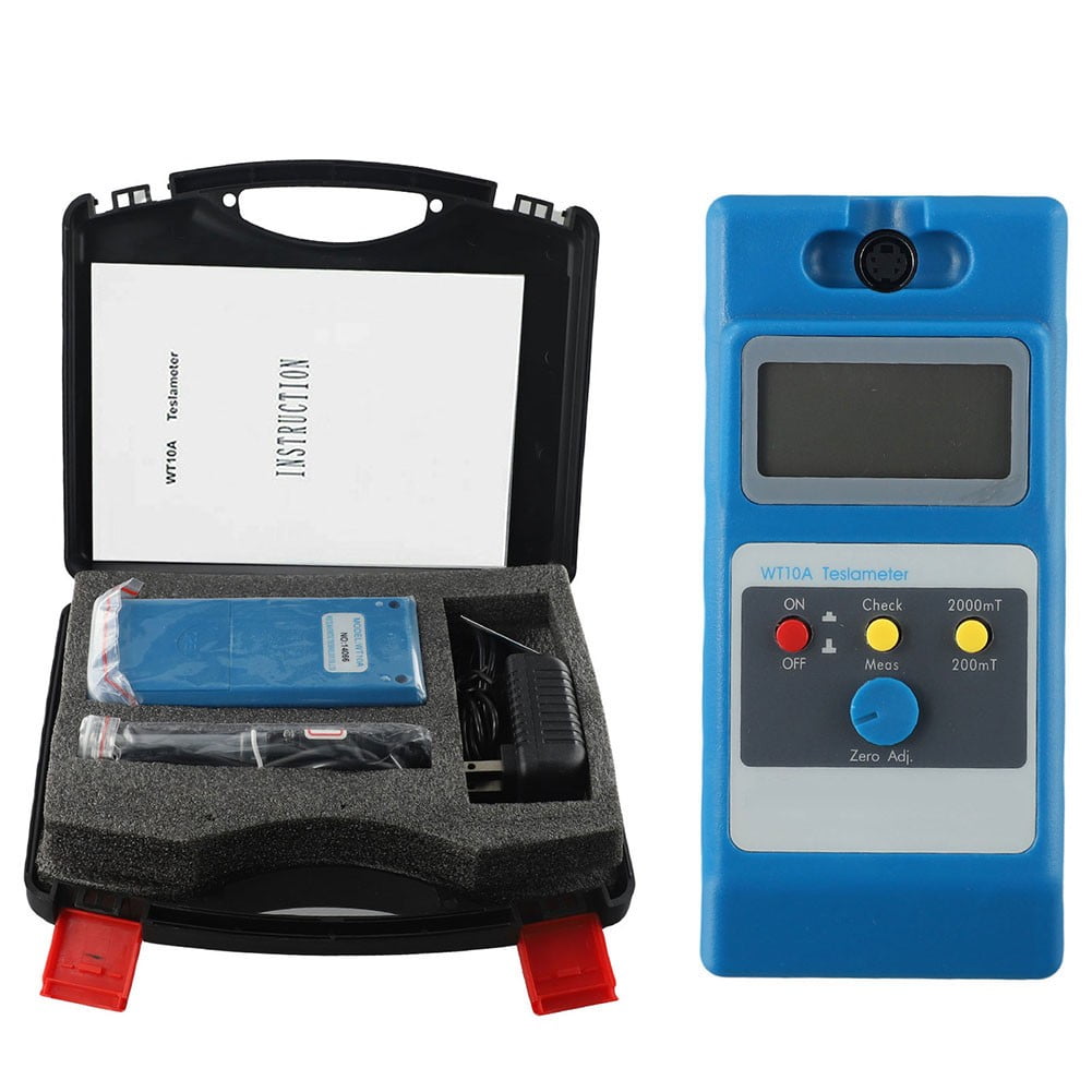 WT10A Surface Magnetic Field Tester Gauss Meter 0~2000mT with Ns ...