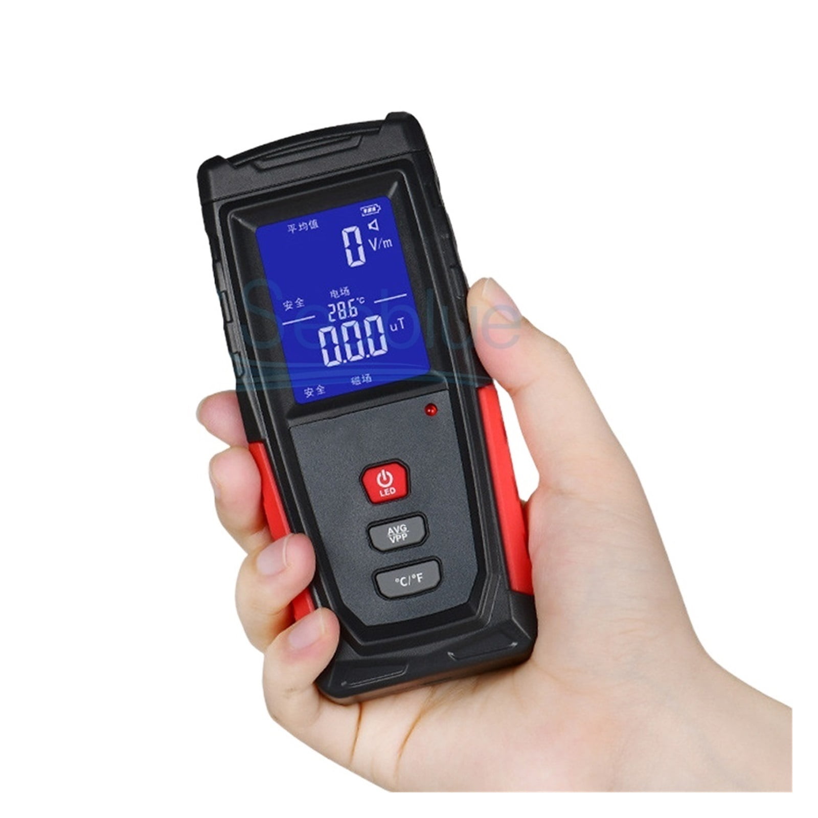 WT3121 RZ EMF Meter Radiation Detector Tester Rechargeable Portable ...