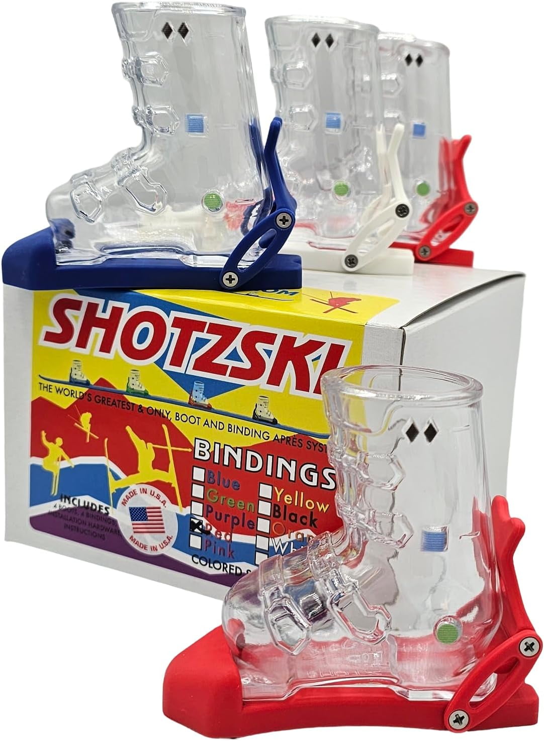 WT66 - Self-Install Boot and Binding 4-Pack - The World's Coolest ...